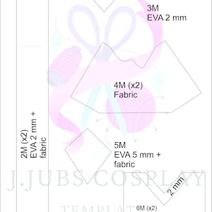 Jinx's Costume - Arcane Template - Etsy Canada