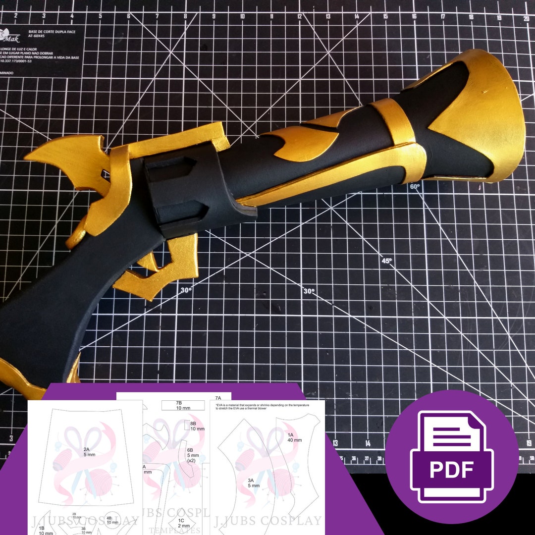 Miss Fortune's Gun Wild Rift Template - Etsy