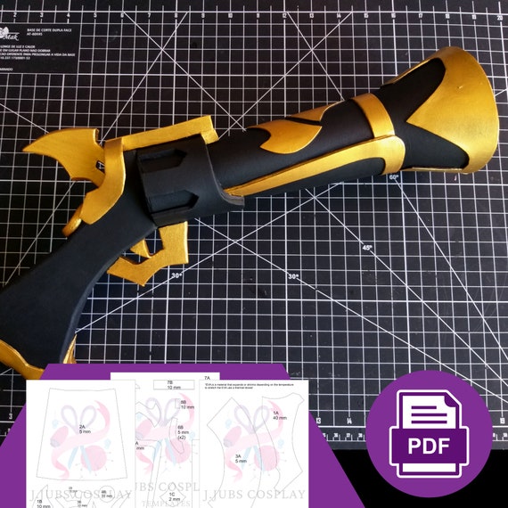 Miss Fortune's Gun Wild Rift Template | Etsy