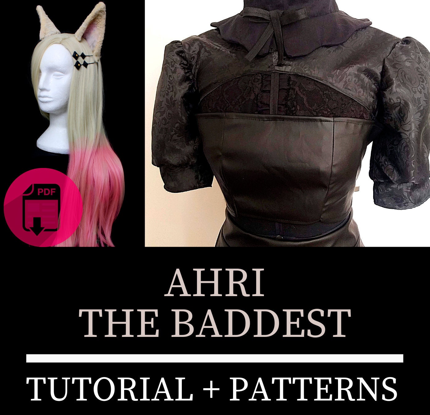 Ahri Book THE BADDEST Patrón y Tutorial - Etsy España