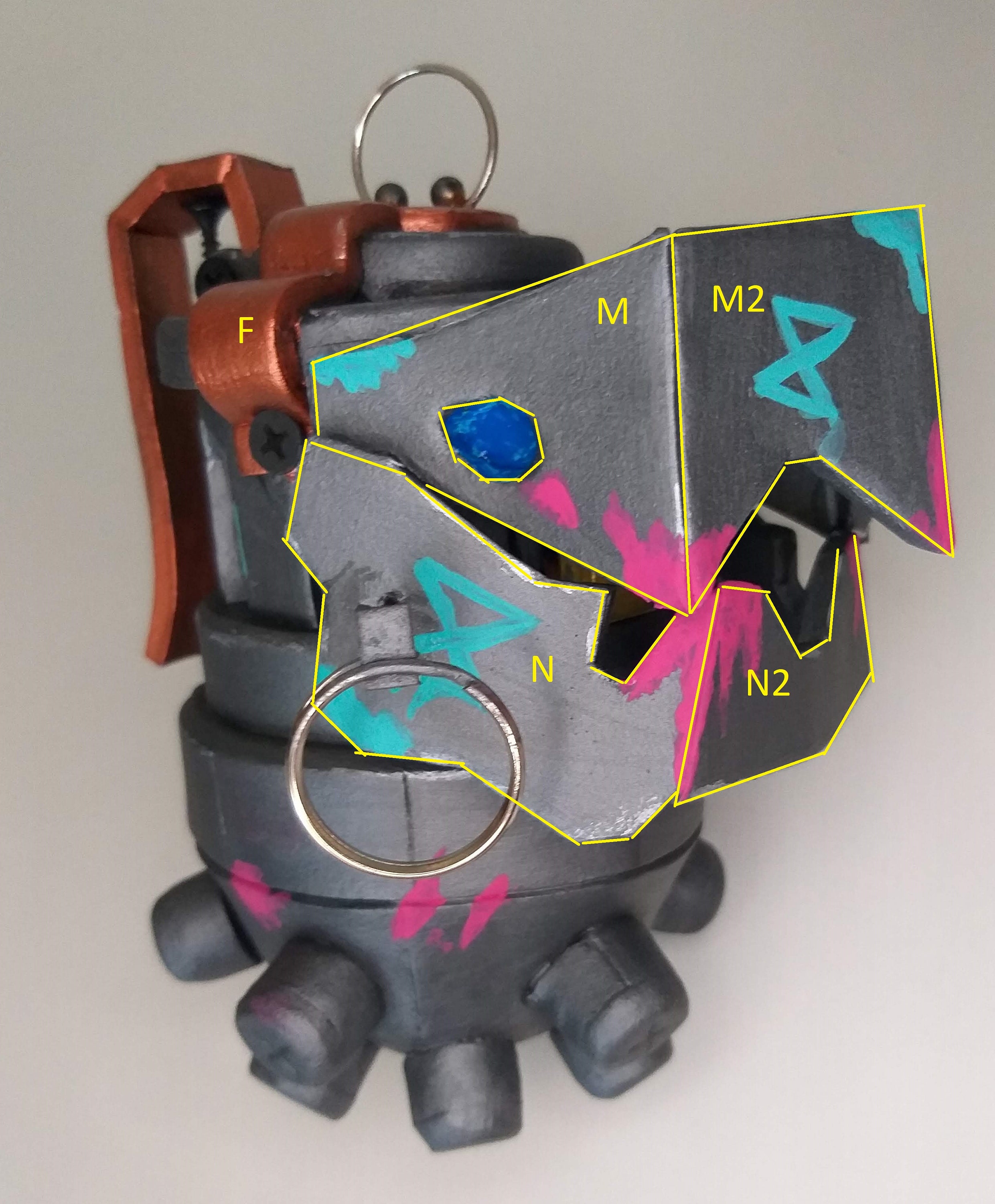 Jinx's Grenade Arcane Template - Etsy
