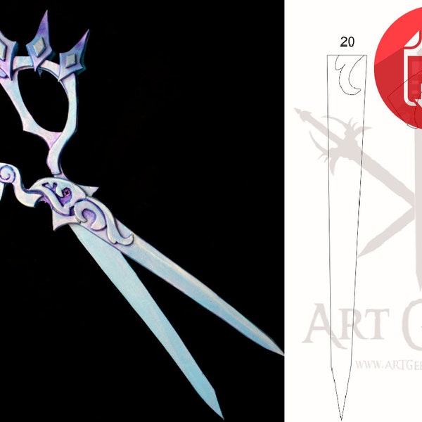 Gwen League of Legends Scissors - Etsy Australia