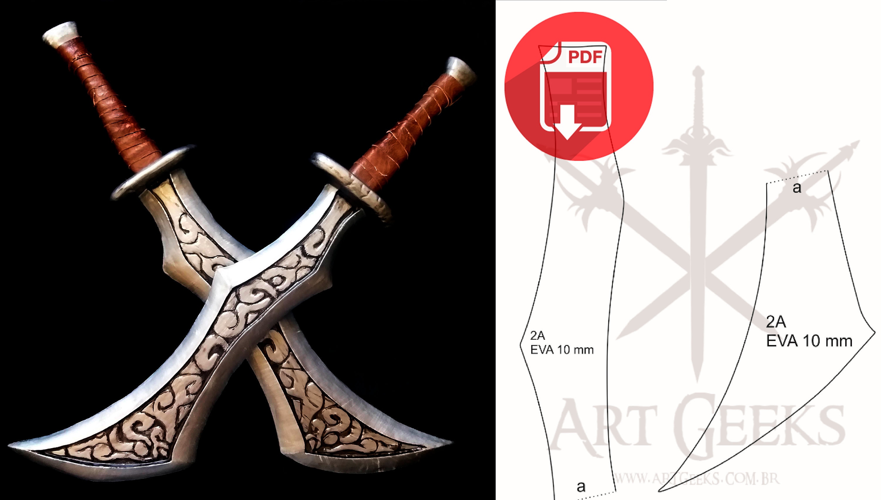 Katarina Blades League of Legends pattern - Etsy