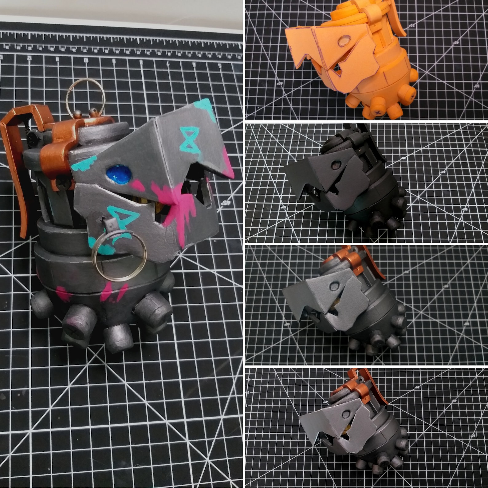 Jinx's Grenade Arcane Template - Etsy