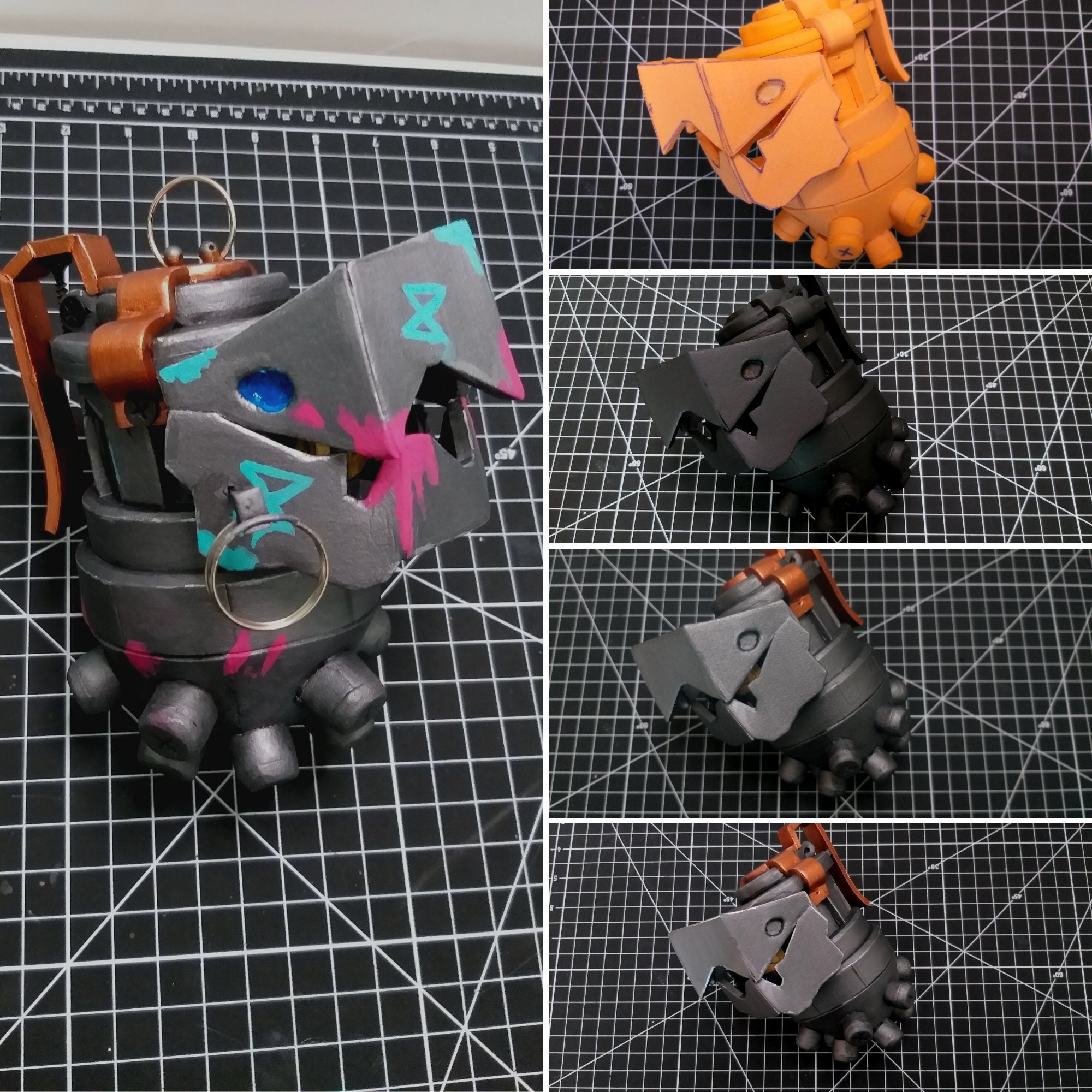 Jinx's Grenade Arcane Template - Etsy