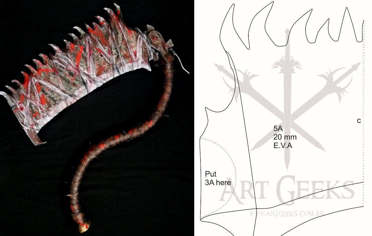 Bloodborne Saw Cleaver pattern - Etsy Australia