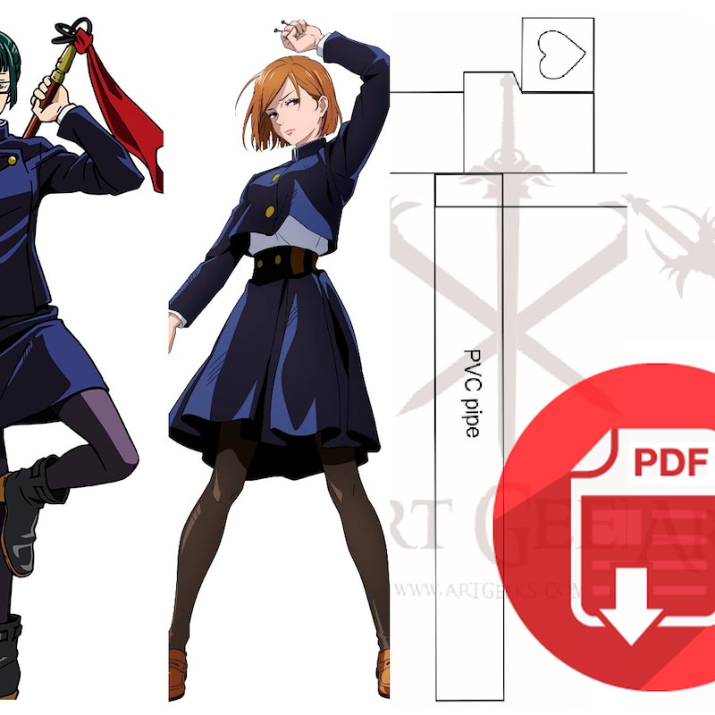 Maplestar Yuji Itadori X Nobara Kugisaki Part 2 - Etsy New Zealand