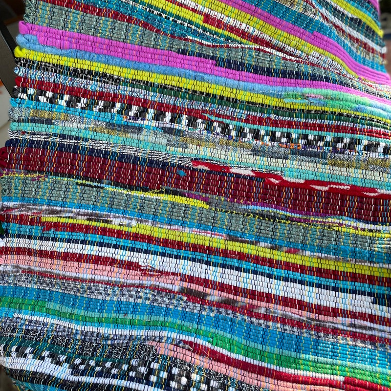 Loom Woven Rag Rugs - Etsy