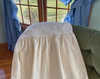 Eyelet Dust Ruffle - Etsy