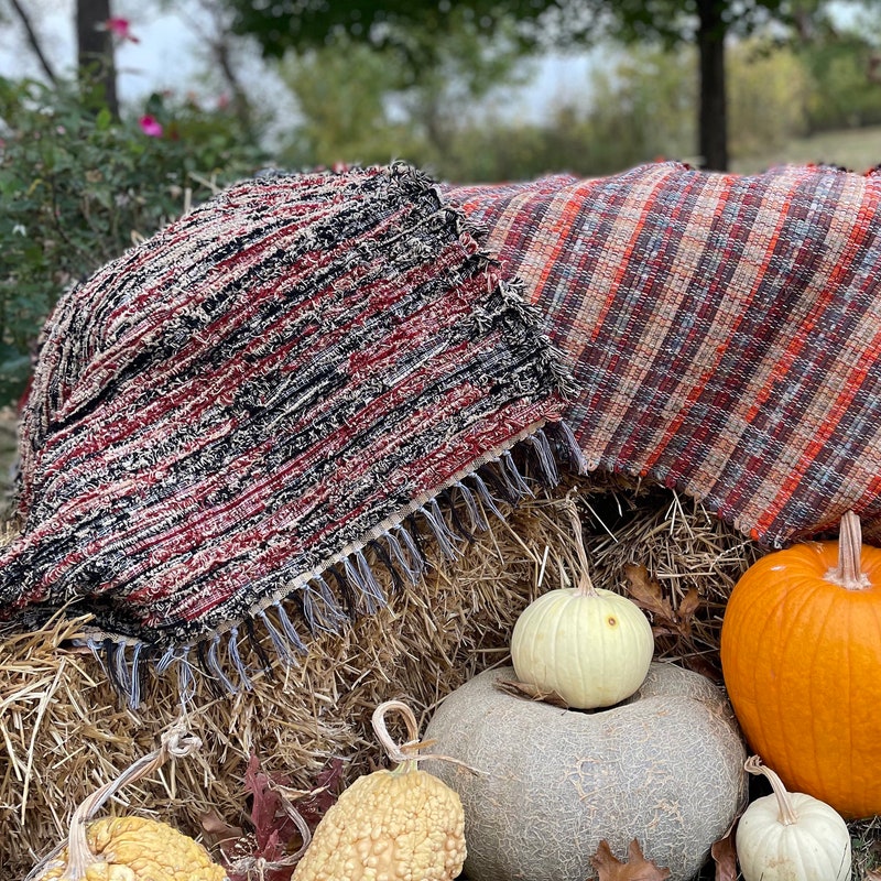 Upcycled Rag Rug - Etsy