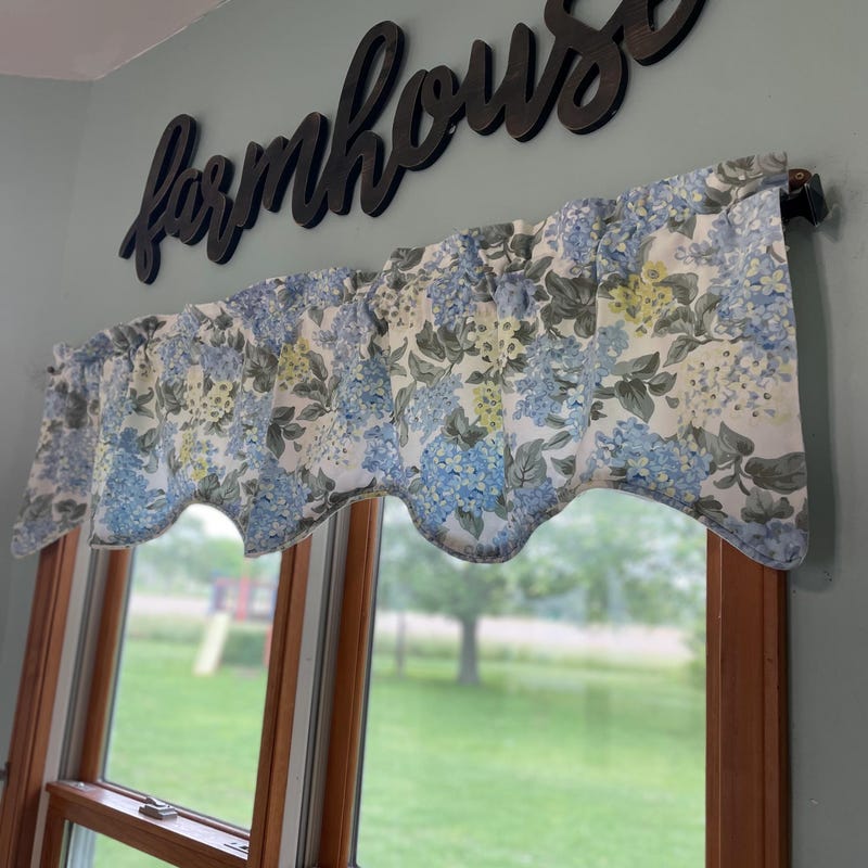 Straight Valances for Windows - Etsy