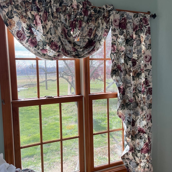 Waterfall Valances and Curtains - Etsy