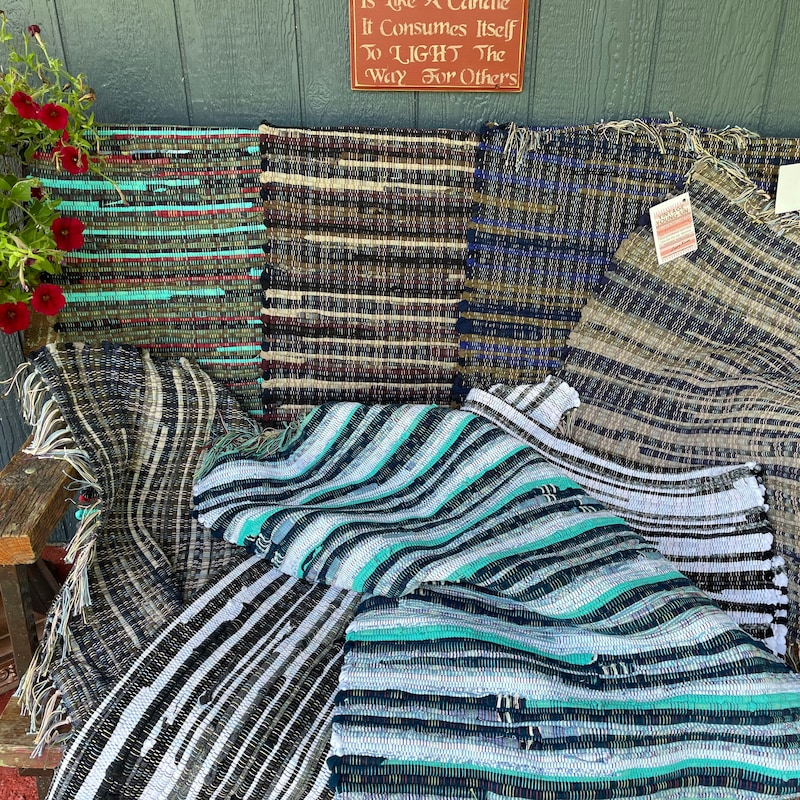 Woven Rag Rugs - Etsy