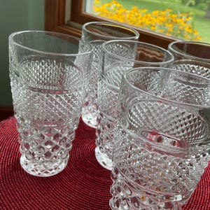 Beautiful Vintage Drinking Glasses Wexford Set of 5 Tumblers or Set of ...
