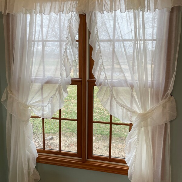 Priscilla Curtains - Etsy