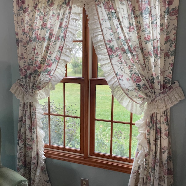 Priscilla Curtains - Etsy