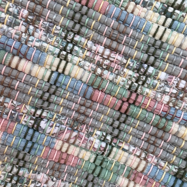 Rag Rug Runner - Etsy