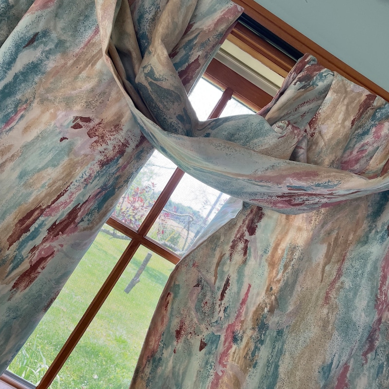 Pastel Curtains - Etsy