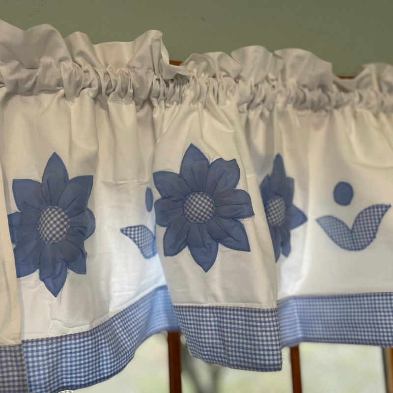 Gingham Valance - Etsy
