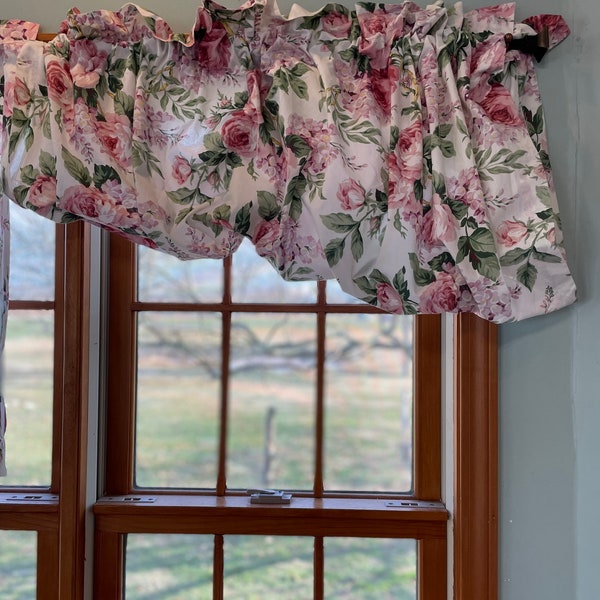 Shabby Chic Valance - Etsy