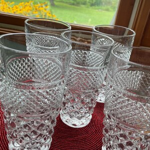 Beautiful Vintage Drinking Glasses Wexford Set of 5 Tumblers or Set of ...