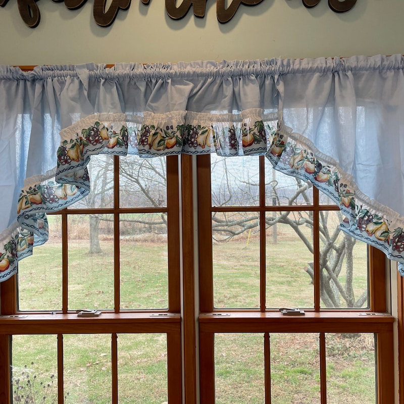 Kitchen Valance - Etsy