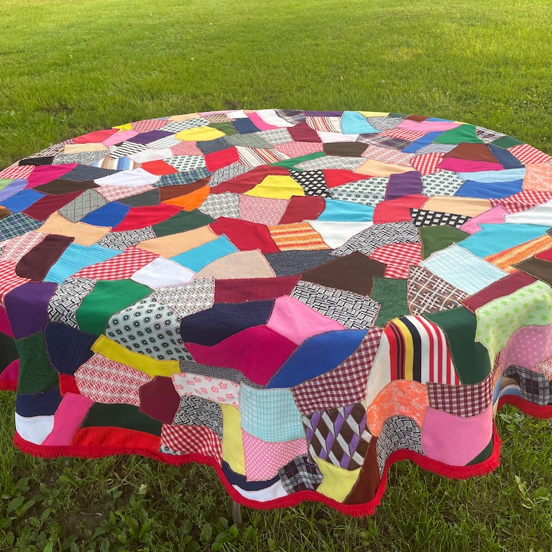 Quilted Tablecloth - Etsy