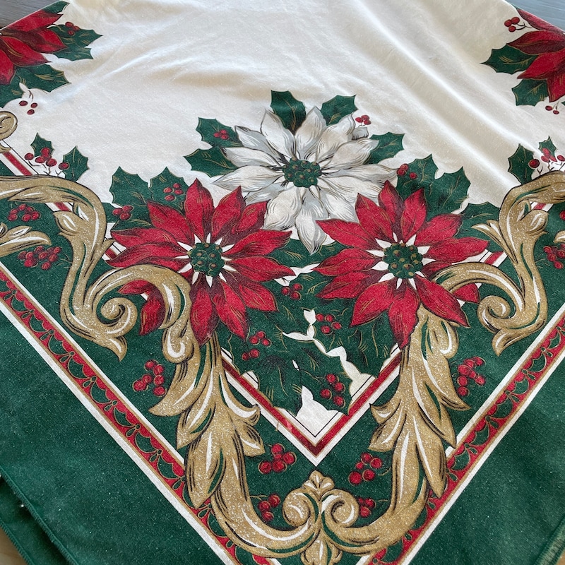 Vtg Tablecloth Mcm - Etsy