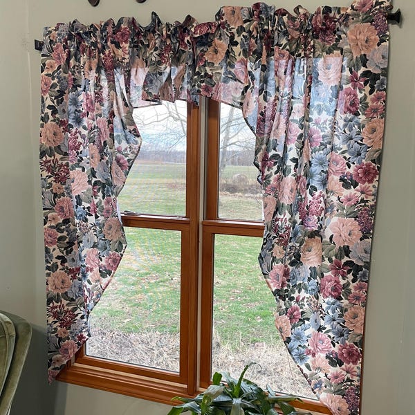 Country Swag Curtains - Etsy