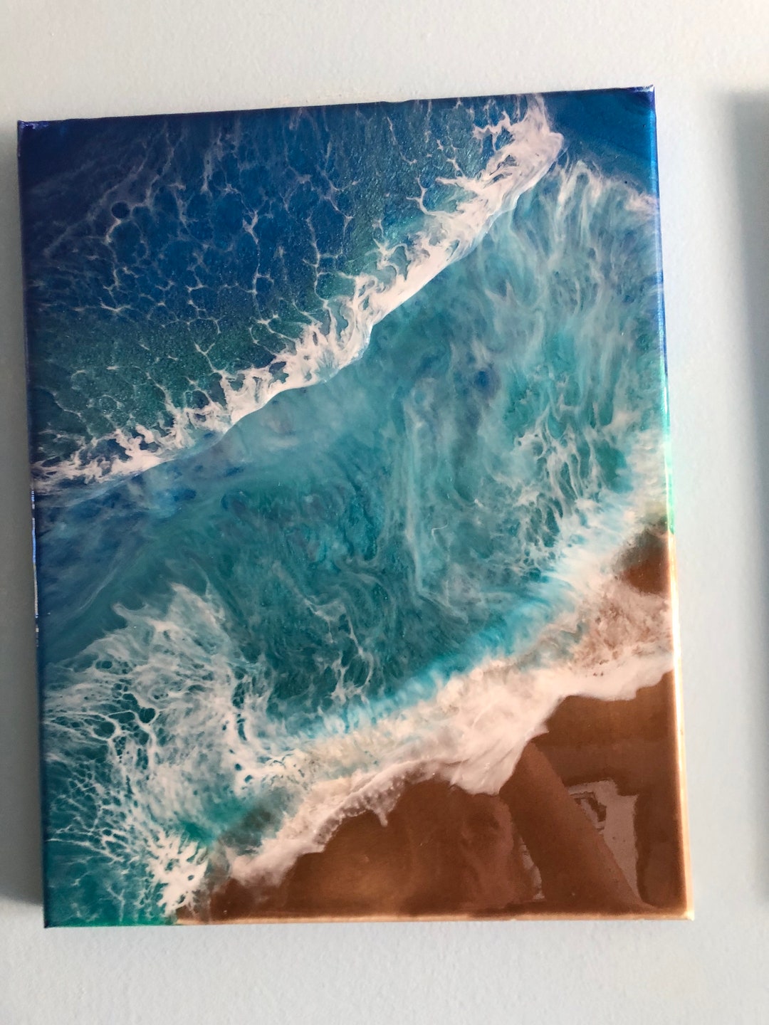 Epoxy Beach Art - Etsy