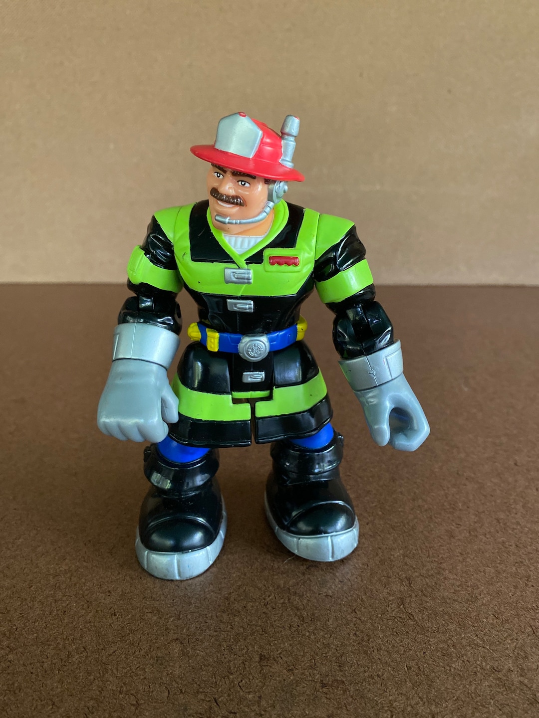 Vintage Rescue Heroes Playskool Firefighter - Etsy
