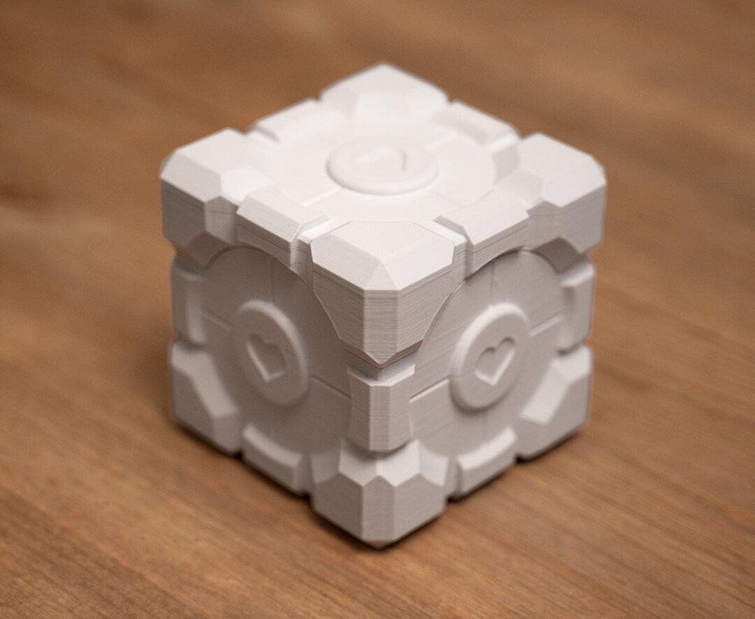 Companion Cube Sorage Box - Etsy