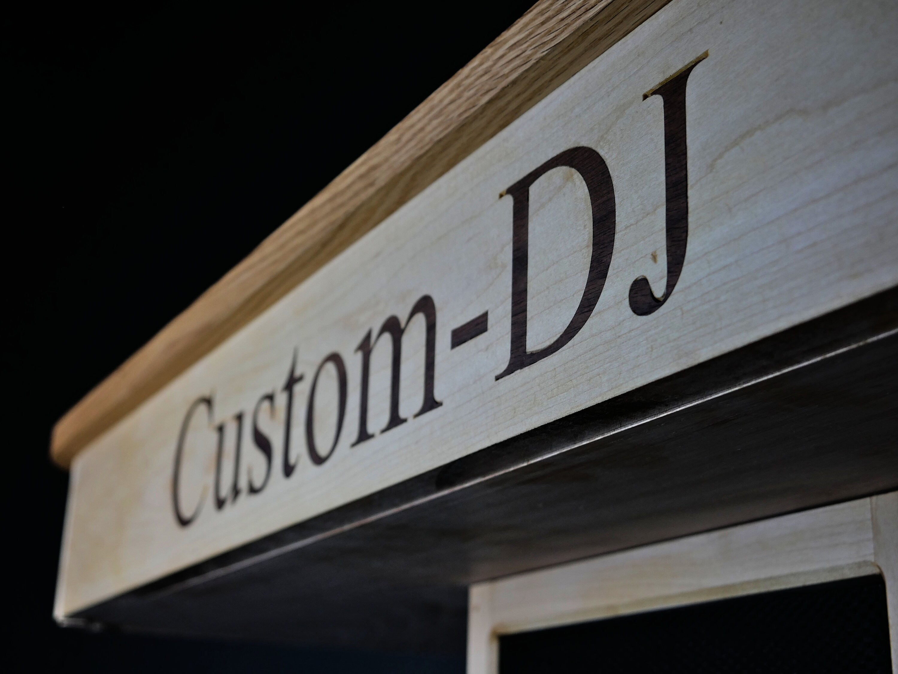 DJ Booth With Outlet and Built-in Speaker Design Large - Etsy