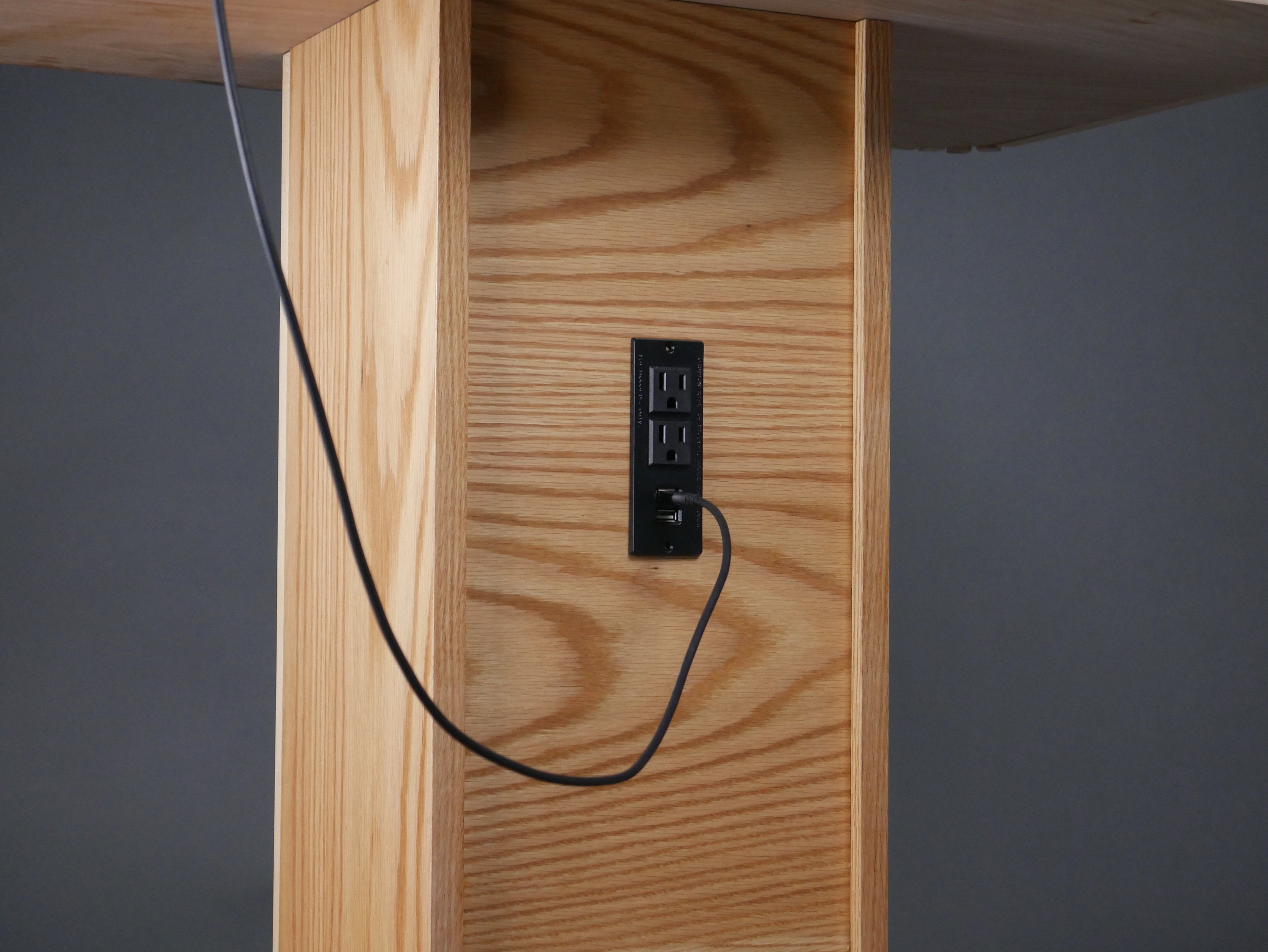 Custom DJ Table With Outlet and Built-in Speaker Design - Etsy