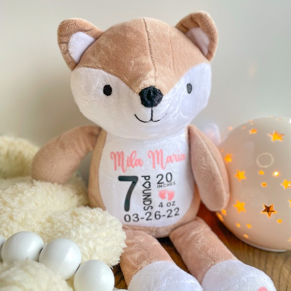 Fox Stuffed Animal - Etsy