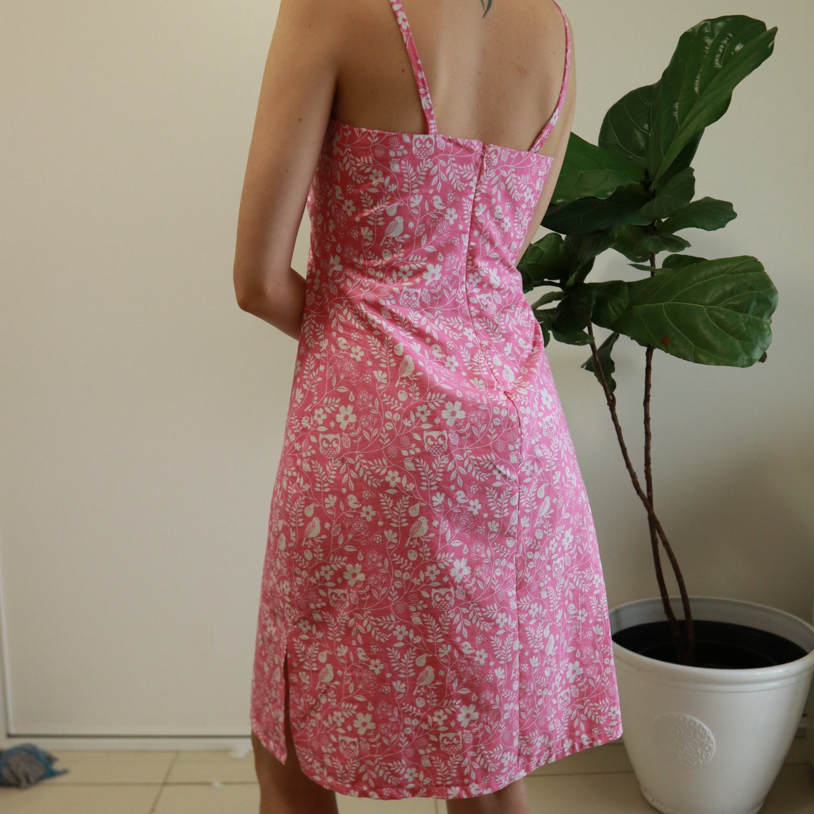 Slip Dress PDF SEWING PATTERN Easy zoey Mini Dress Sizes - Etsy