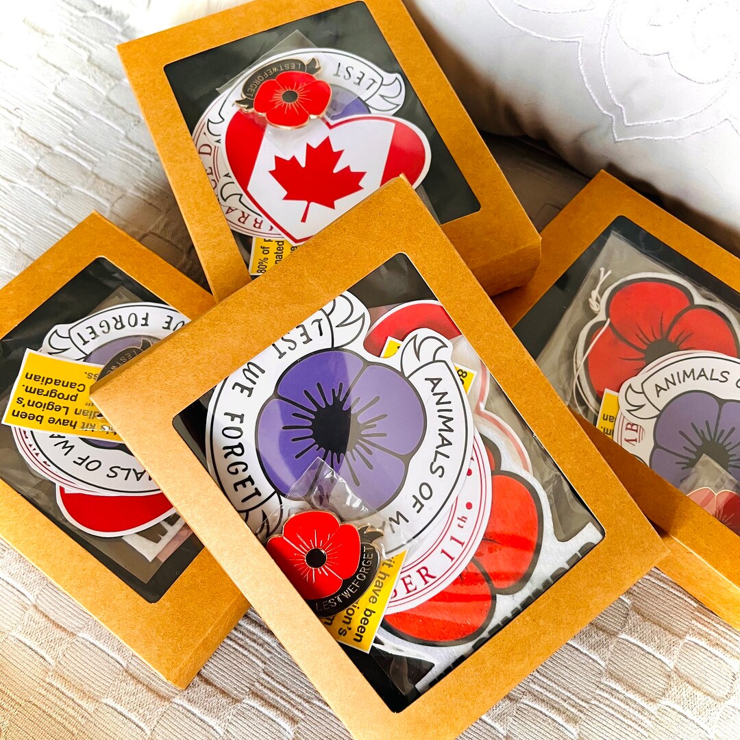 REMEMBRANCE DAY KITS | Poppy Pin | Royal Canadian Legion | Support ...