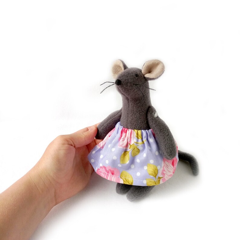 PDF Mouse Sewing PATTERN & Tutorial Rat Doll Plush Pattern | Etsy