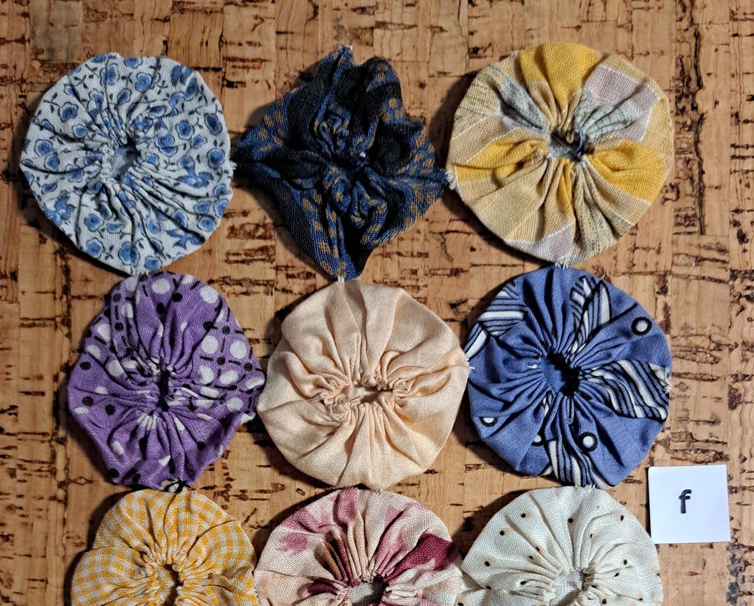 Vintage Yoyo/suffolk Puffs Panel F - Etsy