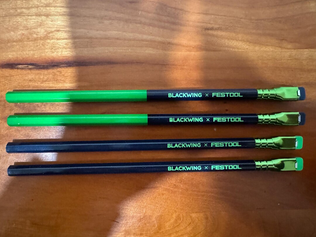 Blackwing X Festool: 4 Pencils (no Boxes) - Etsy