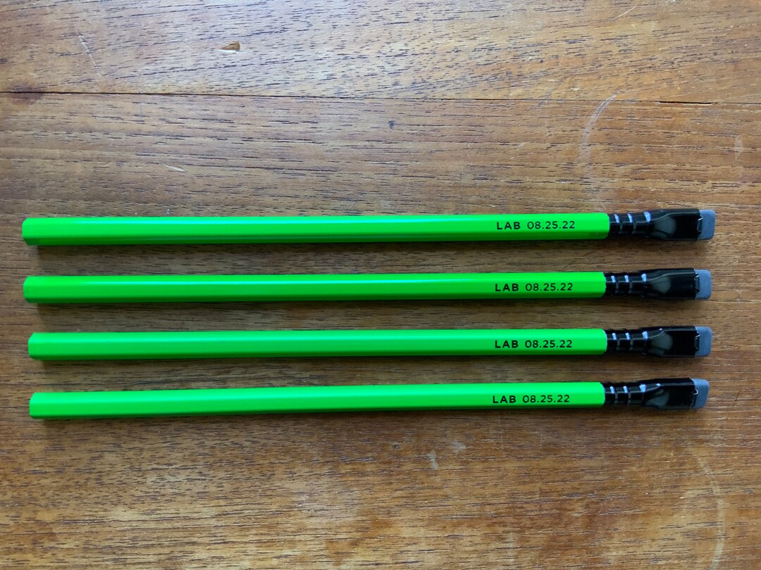 Palomino Blackwing Lab 08.25.22 - 4 Pencils (no Box) - Etsy