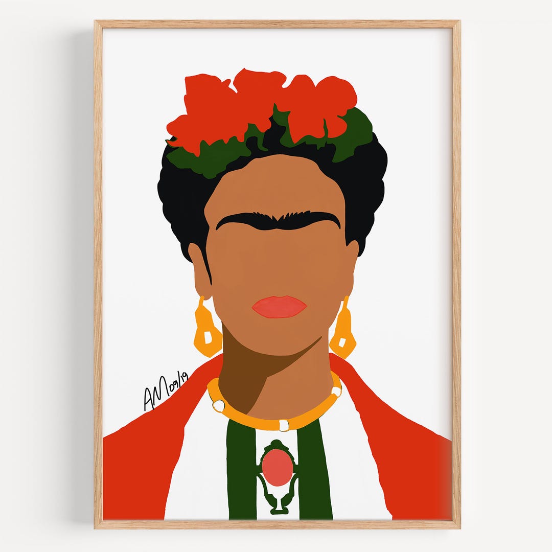 HUMAN MADE - Art Print - "kahlo Mexico" by Anna Maria Garza, Frida ...