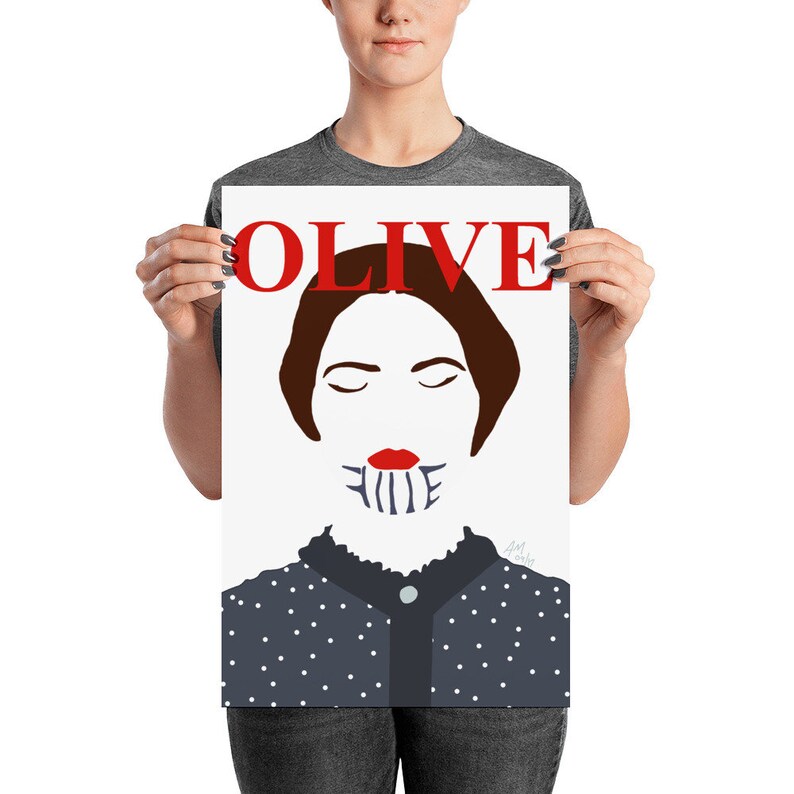 Art Print olive Oatman by Anna Maria Garza, Eva From Hell on Wheels ...