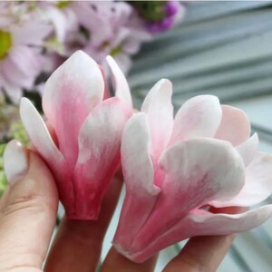 3D Magnolia Silicone Mold Soap Silicone Mold Resin Silicone Mold Flower ...