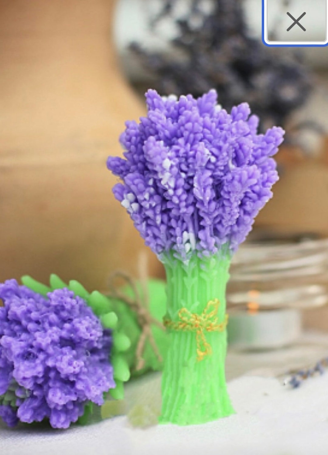 3D Lavender Silicone Mold Soap Silicone Mold Flower Silicone Mold ...