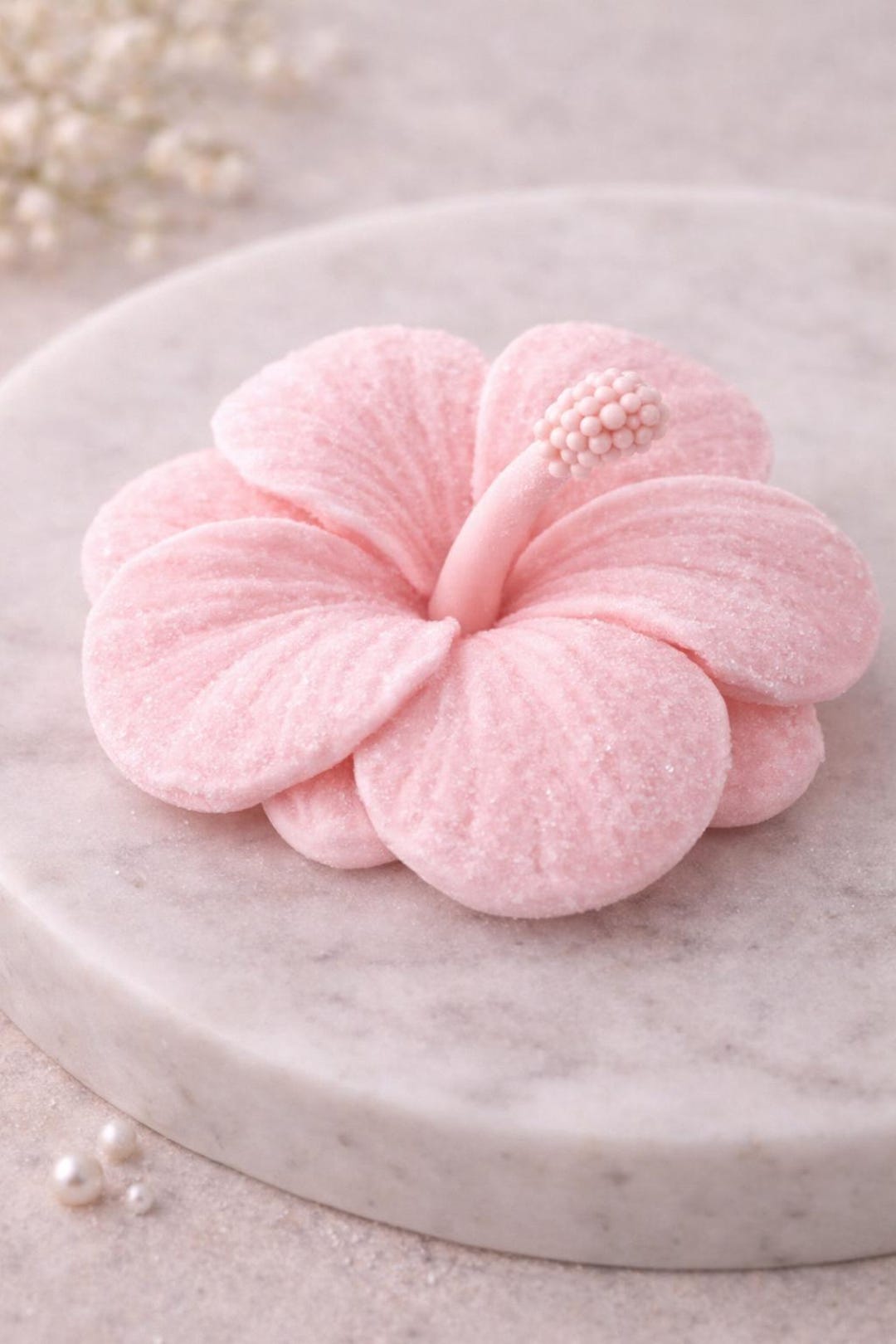 Hibiscus Flower Silicone Mold for Marshmallows, Zefir, Fondant ...