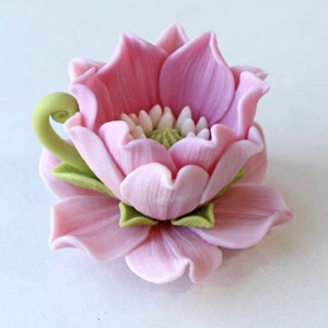 3D Magnolia Teacup Silicone Mold: Soap & Resin Crafting - Etsy