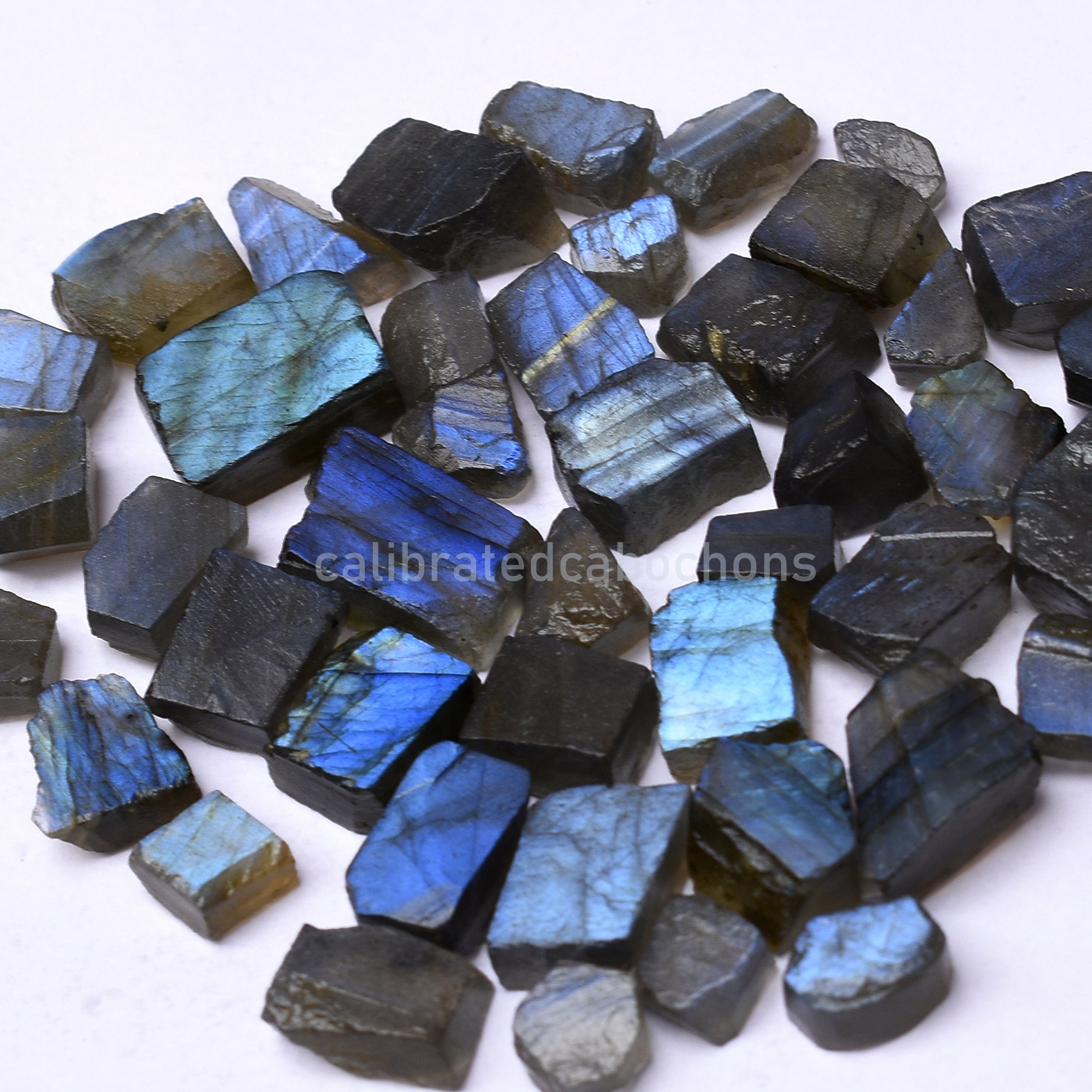 Blue Fire Labradorite Raw Labradorite Labradorite Slice - Etsy