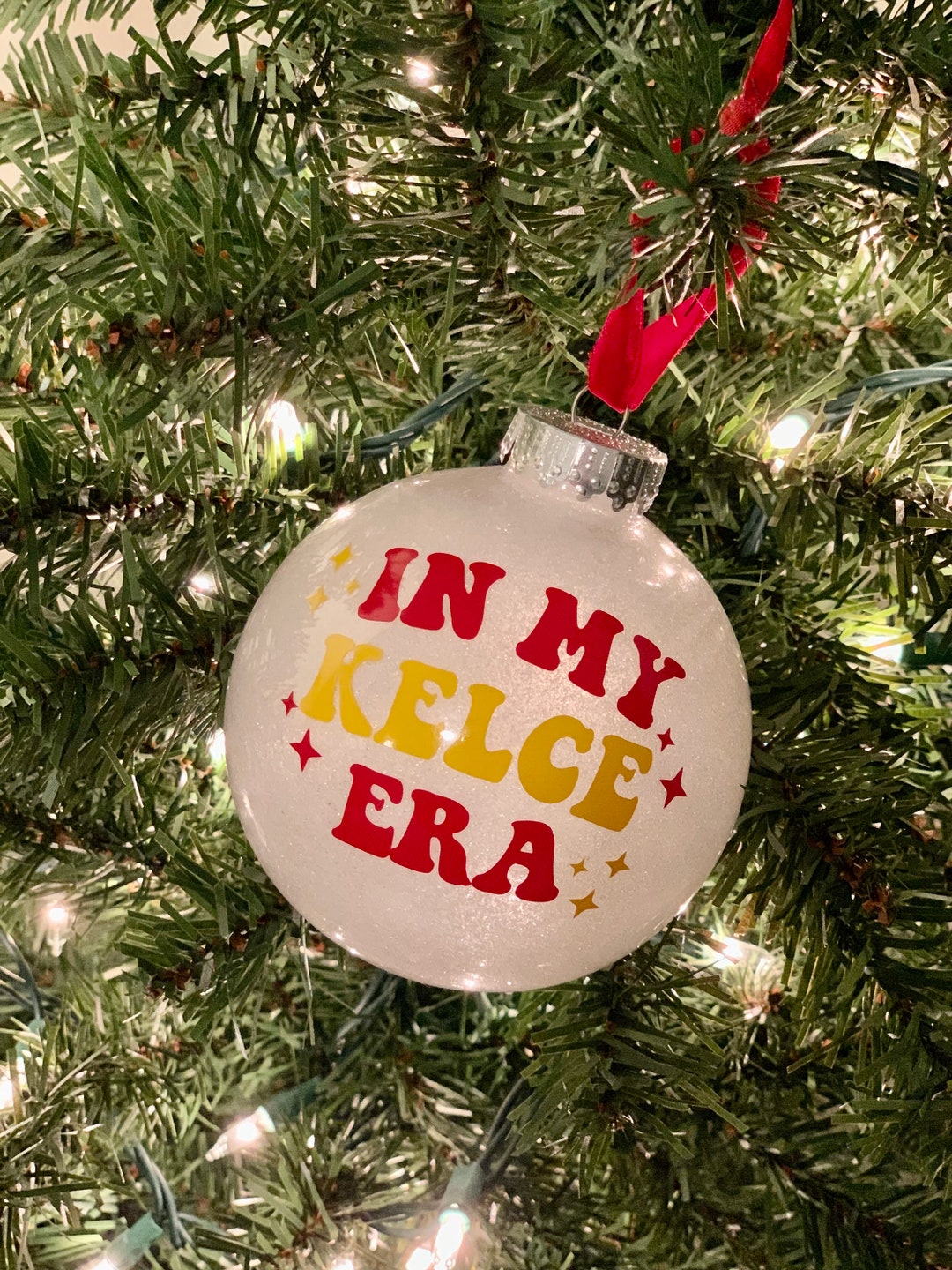 In My Kelce Era Ornament, Music Gifts, Sports Gifts, Gift Ideas, Funny ...