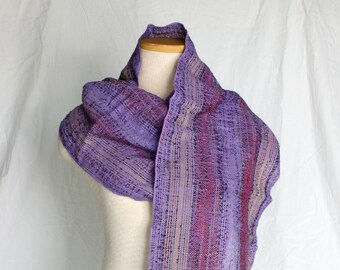 Hand Woven Scarf - Etsy